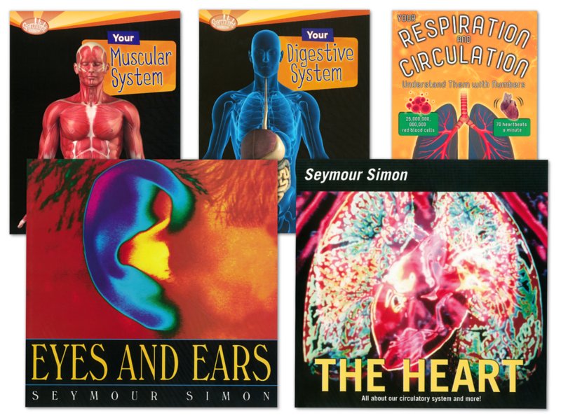 Human Body Book Library - Gr. 4-6 at Lakeshore Learning