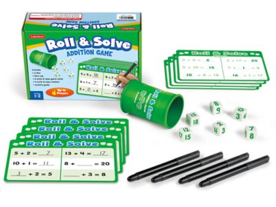 Roll & Solve Addition Game at Lakeshore Learning