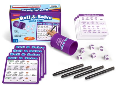 Roll & Solve Money Game at Lakeshore Learning