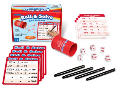 Roll & Solve Place Value Game at Lakeshore Learning