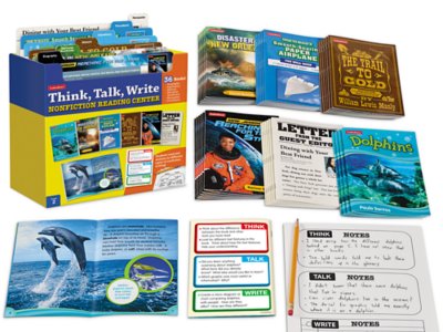 Think, Talk, Write Nonfiction Reading Center - Gr. 2 at Lakeshore Learning