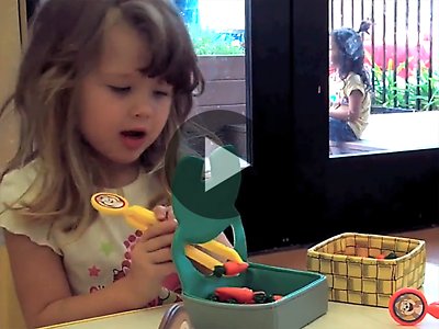 Feed-The-Dog Fine Motor Game at Lakeshore Learning