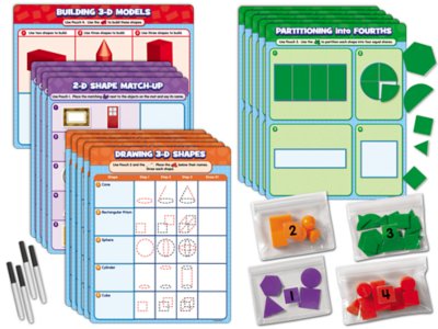 Teaching Geometry Activity Center at Lakeshore Learning