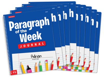 Paragraph of the Week Journal - Gr. 4-5 at Lakeshore Learning