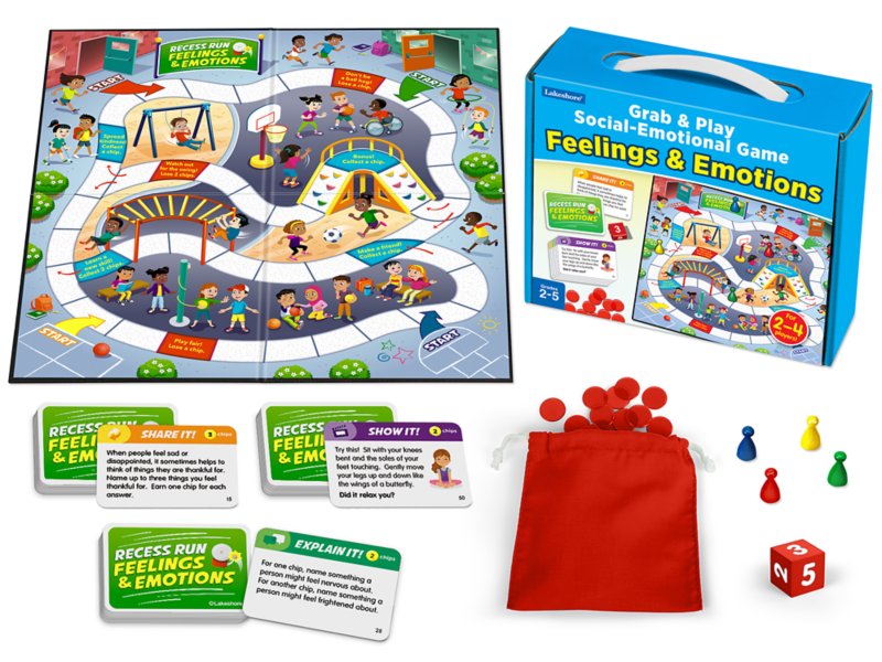 Feelings & Emotions Grab & Play Game at Lakeshore Learning