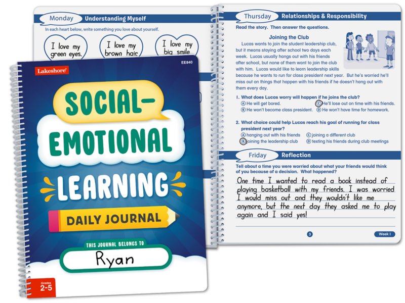 Daily Social-Emotional Learning Journal at Lakeshore Learning