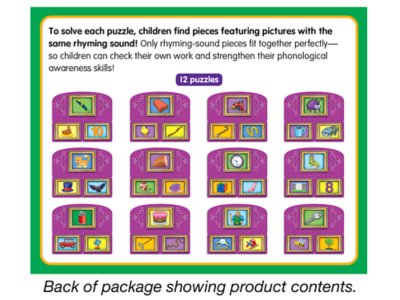 Rhyming Sounds Learning Puzzles at Lakeshore Learning