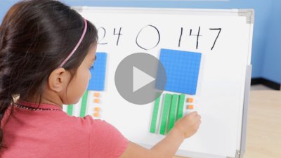 Giant Magnetic Place Value Blocks at Lakeshore Learning