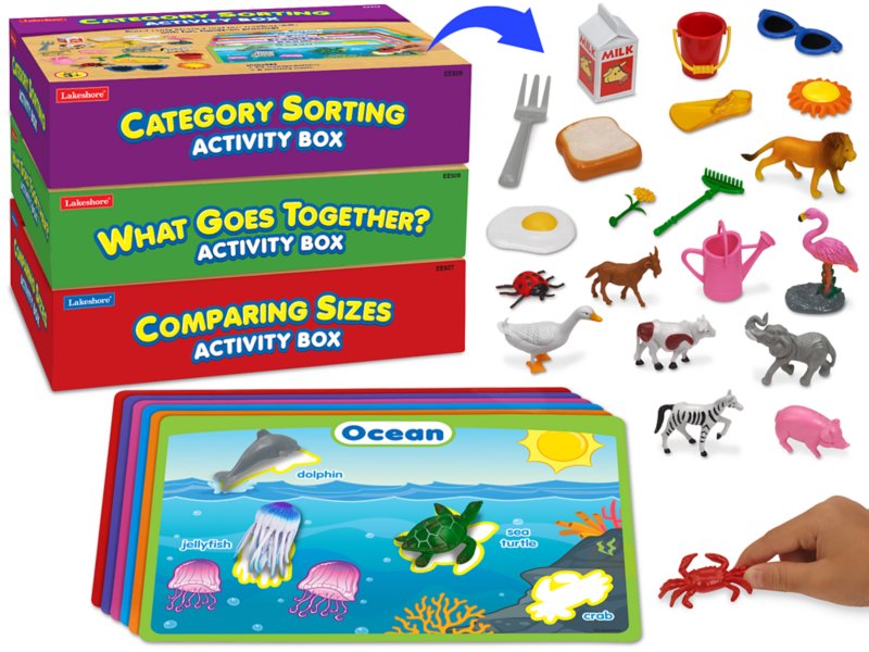 Early Language Activity Boxes - Complete Set at Lakeshore Learning