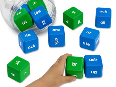 Word Families Giant Activity Dice at Lakeshore Learning
