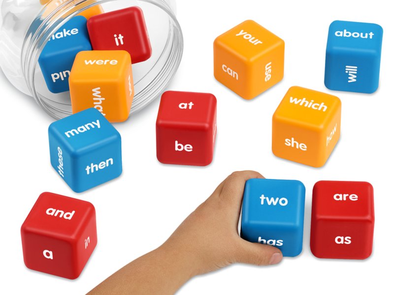Sight-Words Giant Activity Dice at Lakeshore Learning