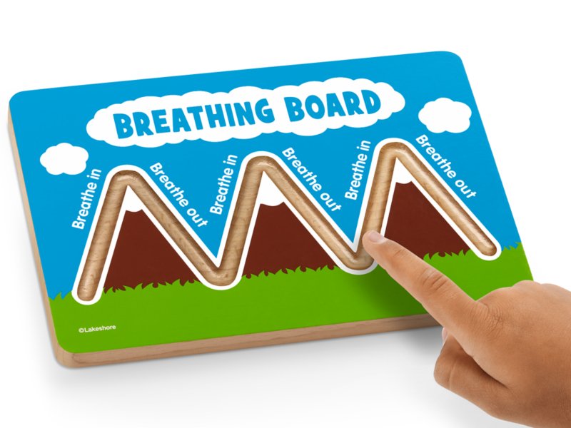 Mindful Breathing Board at Lakeshore Learning