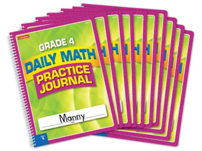 Daily Math Practice Journal - Gr. 4 at Lakeshore Learning