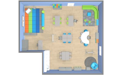 Elementary Special Education Classroom Layout | Lakeshore® Furniture