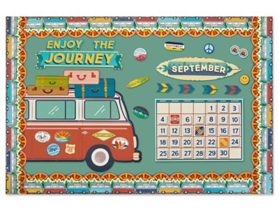 Adventurer Enjoy the Journey Bulletin Board Set at Lakeshore Learning