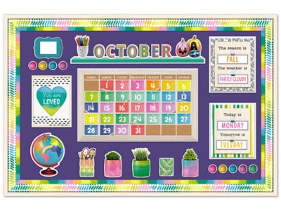 Creatively Inspired Calendar Bulletin Board Set at Lakeshore Learning