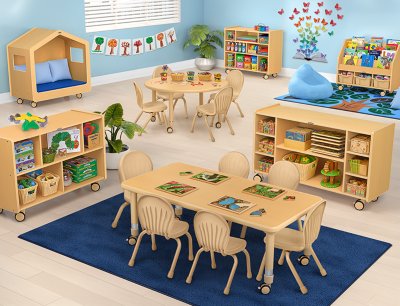 High Scope Preschool Classroom Layout