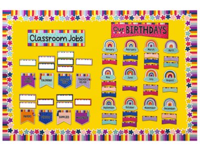 Oh Happy Day! Classroom Jobs Bulletin Board Set at Lakeshore Learning