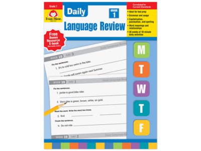 Daily Language Review Workbook - Gr. 1 at Lakeshore Learning