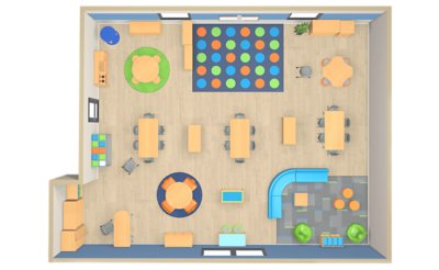 Expanded Learning: Transitional Kindergarten Layout | Lakeshore® Furniture