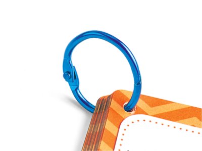 Colorful Book Rings - Set of 50 at Lakeshore Learning