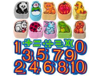 Felt Numbers & Counters at Lakeshore Learning