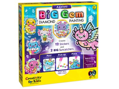 Axolotl Sparkling Gems Craft Studio at Lakeshore Learning