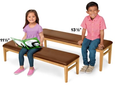 Just Like Home® Cushioned Benches at Lakeshore Learning