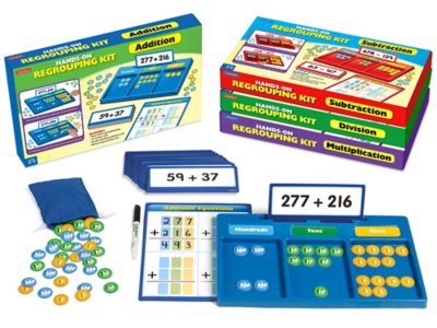 Hands-On Division Regrouping Kit at Lakeshore Learning