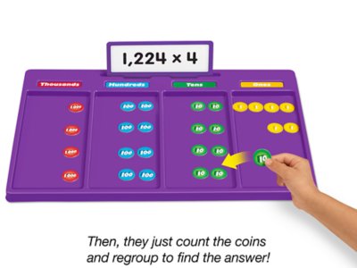 Hands-On Multiplication Regrouping Kit at Lakeshore Learning