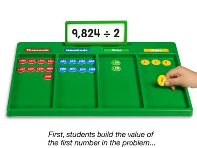 Hands-On Division Regrouping Kit at Lakeshore Learning