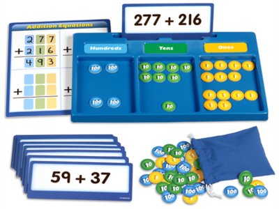 Hands-On Addition Regrouping Kit at Lakeshore Learning
