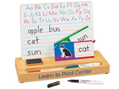 Learn to Print Center at Lakeshore Learning