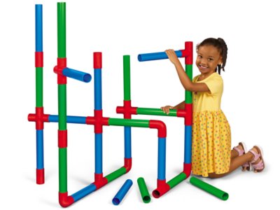 Giant Pipe Builders at Lakeshore Learning