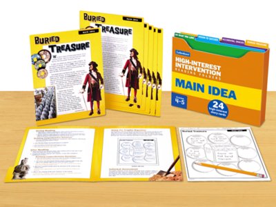 Main Idea High-Interest Intervention Reading Folders - Gr. 4-5 at ...