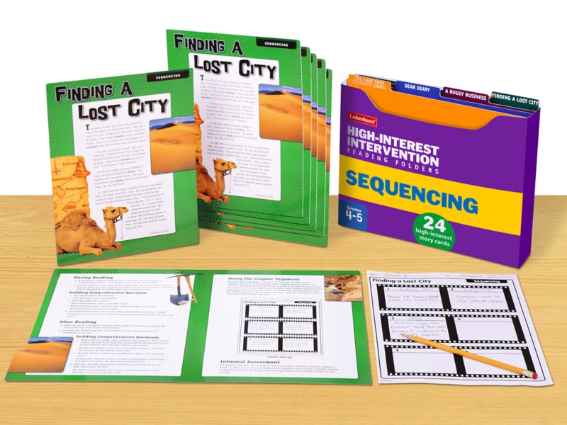 Sequencing High-Interest Intervention Reading Folders - Gr. 4-5 at ...