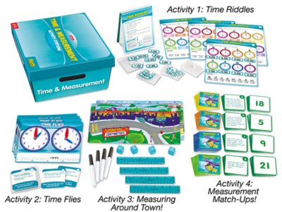 Time & Measurement Folder Game Library - Gr. 2-3 at Lakeshore Learning