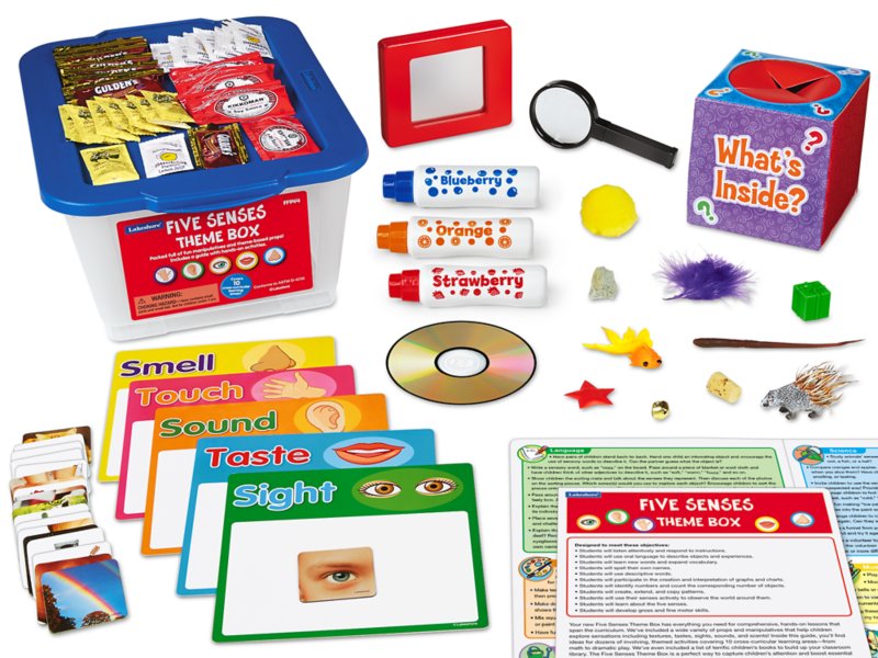 Five Senses Theme Box at Lakeshore Learning