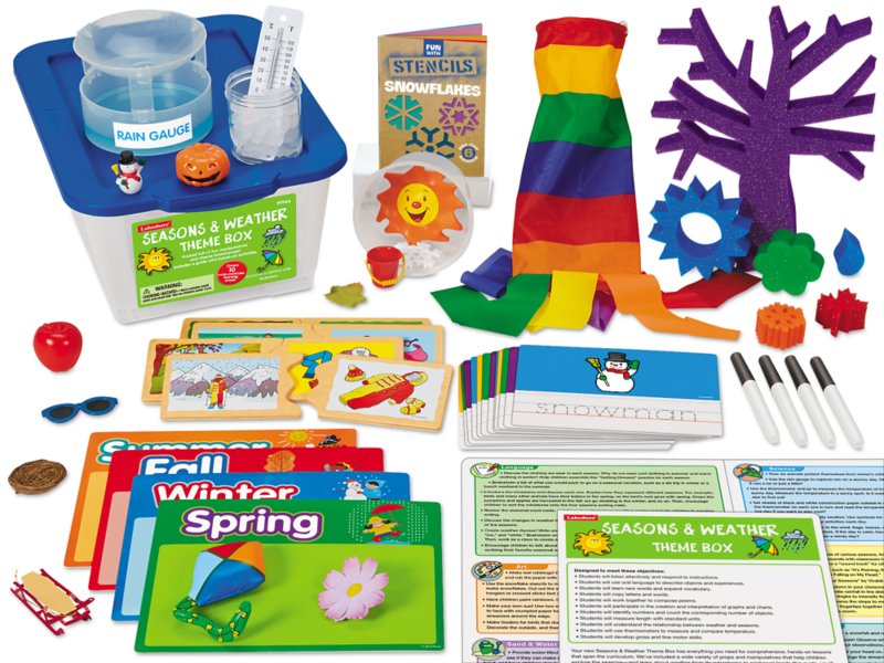 Seasons & Weather Theme Box at Lakeshore Learning
