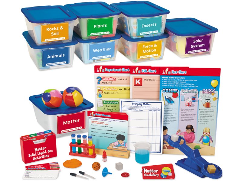 Learning Science Activity Tubs - Gr. 1-3 - Complete Set at Lakeshore ...