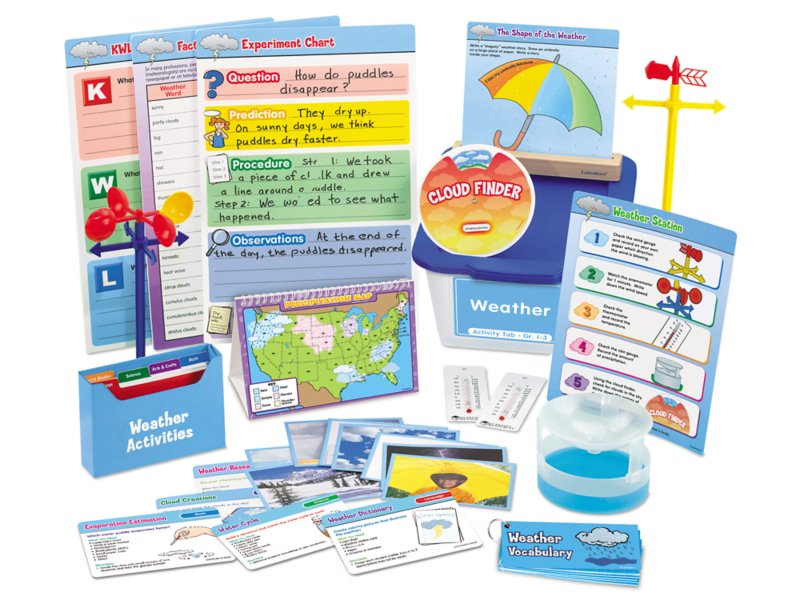 Weather Activity Tub - Gr. 1-3 at Lakeshore Learning