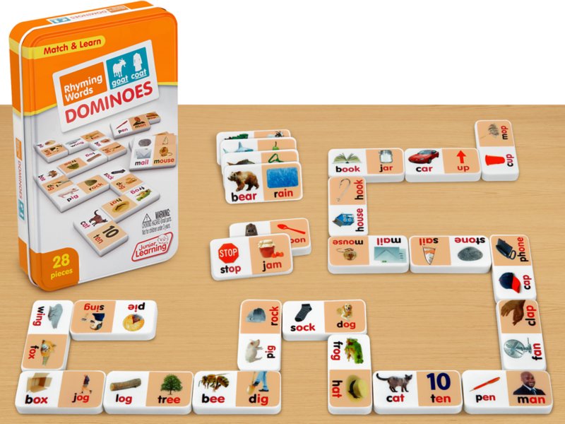 Mastering Rhyming Words Dominoes at Lakeshore Learning