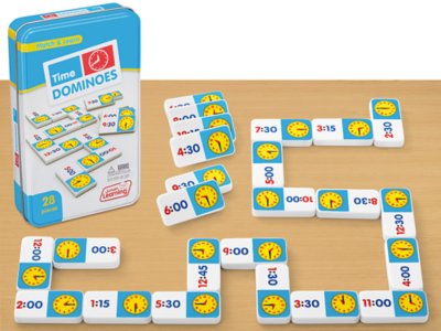 Mastering Time Dominoes at Lakeshore Learning
