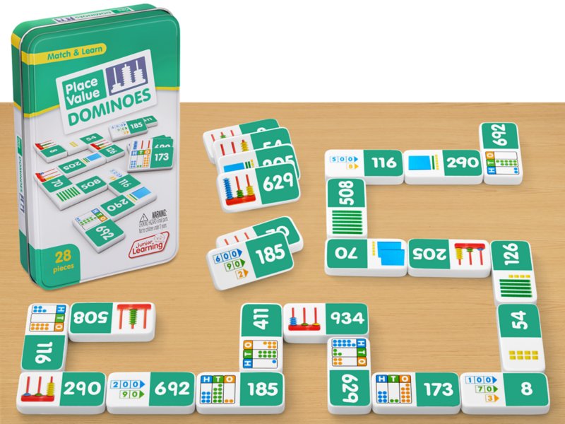 Mastering Place Value Dominoes at Lakeshore Learning