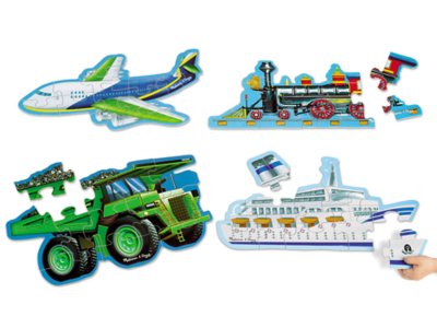 Going Places Transportation Floor Puzzles at Lakeshore Learning