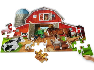 On the Farm Floor Puzzle at Lakeshore Learning