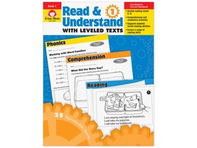 Read & Understand with Leveled Texts Workbook - Gr. 1 at Lakeshore Learning
