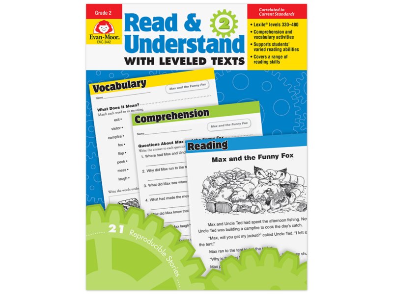 Read & Understand with Leveled Texts Workbook - Gr. 2 at Lakeshore Learning