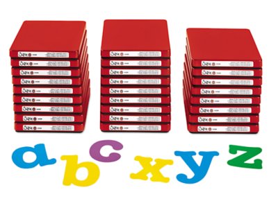 Lowercase Alphabet Dies - 3 1/2" at Lakeshore Learning