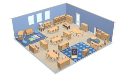 Complete Classrooms® for Georgia Prekindergarten: Flex-Space Jr ...